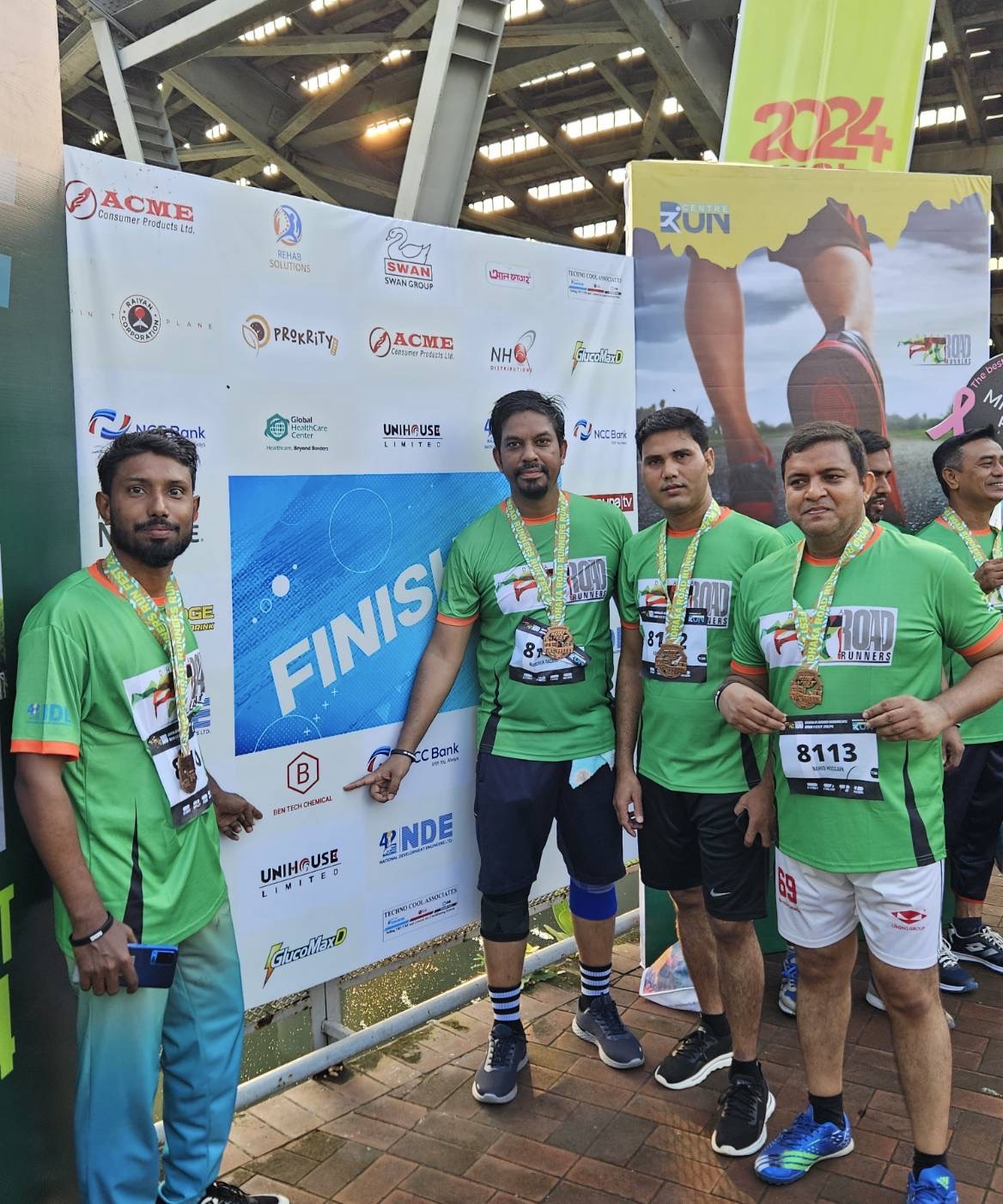 Dhaka Road Runners Run Fest 2024 - BEN TECH CHEMICAL